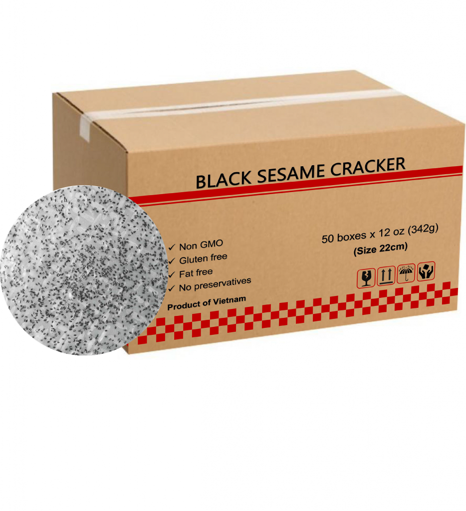BLACK SESAME CRACKER – HBMfood Corporation